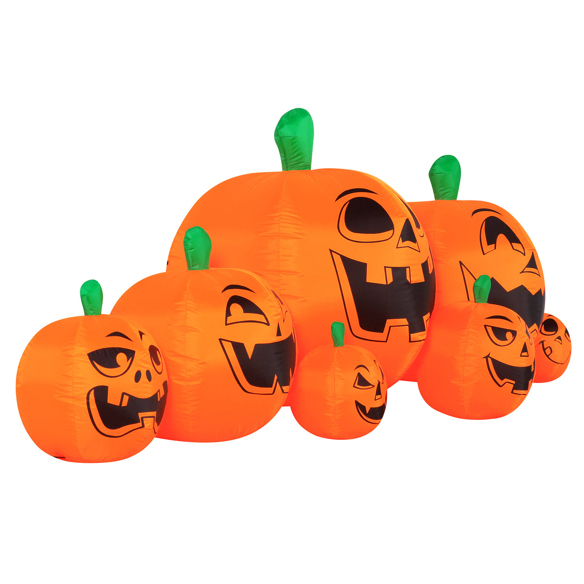 Occasions AIRFLOWZ INFLATABLE PUMPKIN PATCH 8 FT, 3 ft Tall, Orange ...